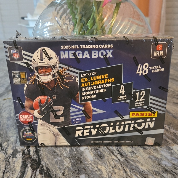 Panini | Other | Panini Revolution Nfl Trading Cards Box Black And ...